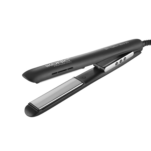 Buy Ikonic Hair Straightener - Slim Titanium Shine Black & Silver ...